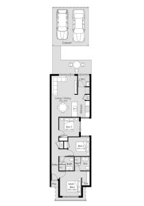 Rear Loaded Home Designs | House Plans & Designs | Easystart Homes