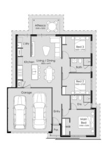 Squat Lot Home Designs | House Plans & Designs | Easystart Homes